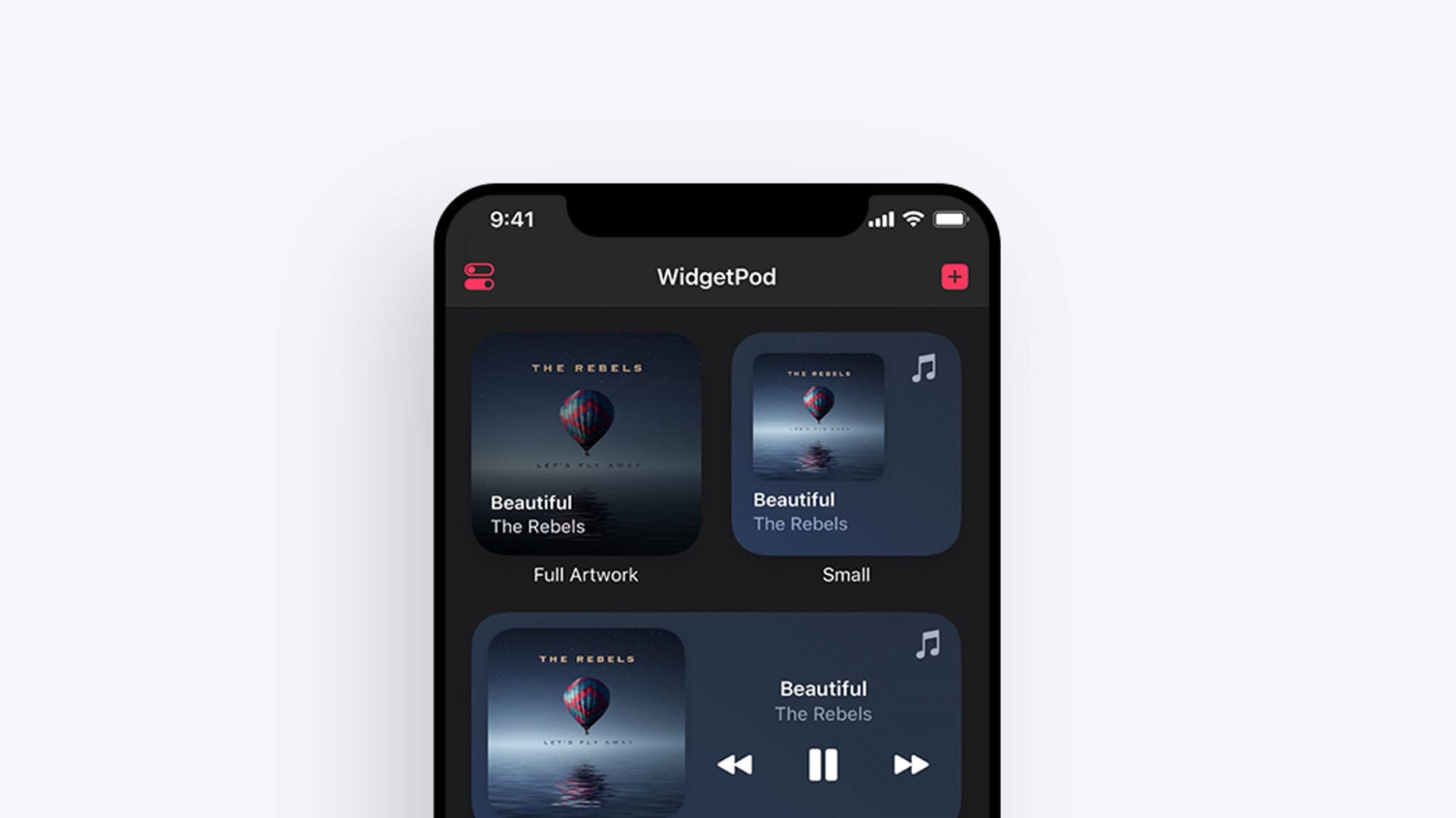 WidgetPod vám na iPhone pridá Now Playing widget ~ MacBlog.sk